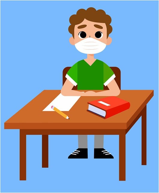 Download Boy, Student, Mask. Royalty-Free Stock Illustration Image ...
