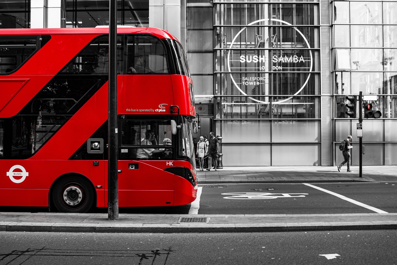 Autobús Dos Pisos Tráfico - Foto gratis en Pixabay
