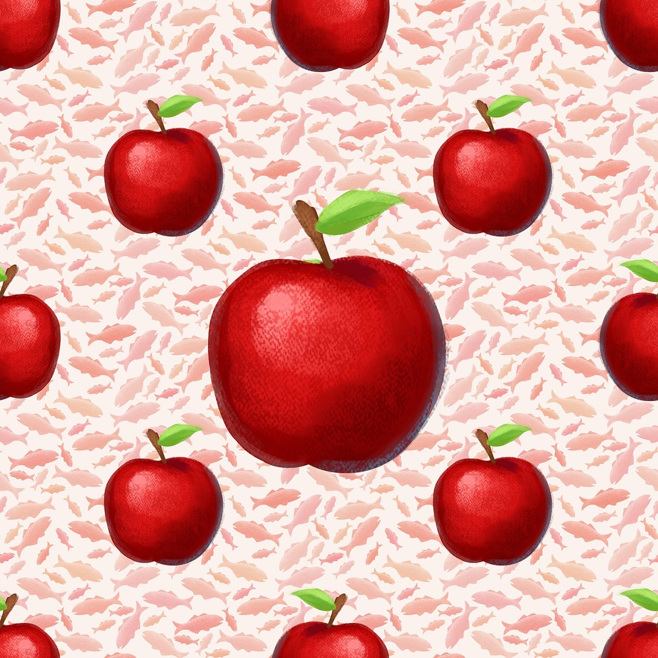 Apple Wallpaper Fish