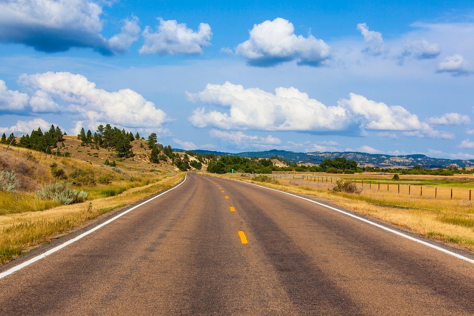 Road Fields Sky - Free photo on Pixabay - Pixabay