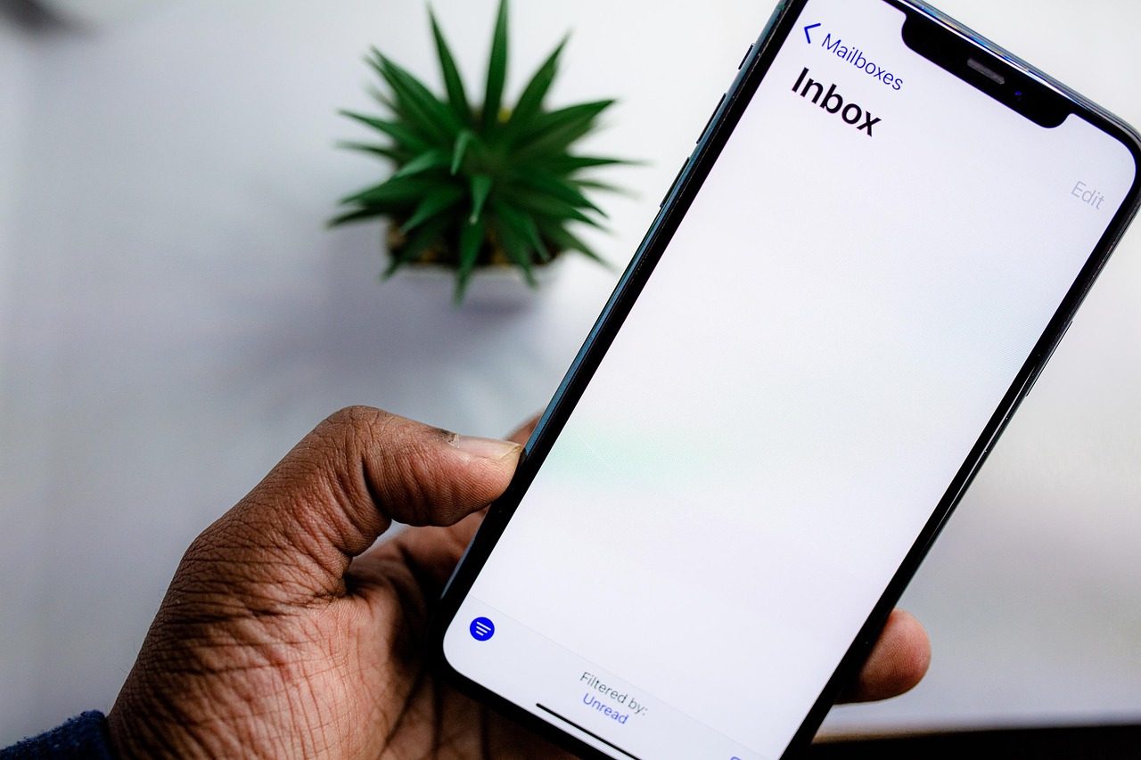 Smartphone Hand Inbox - Free photo on Pixabay - Pixabay