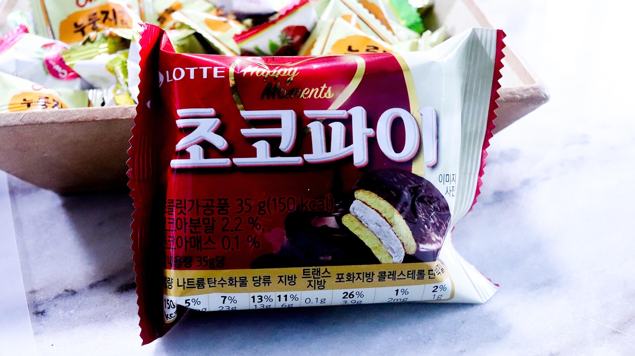 Choco Pie Korean Sweets Free Photo On Pixabay