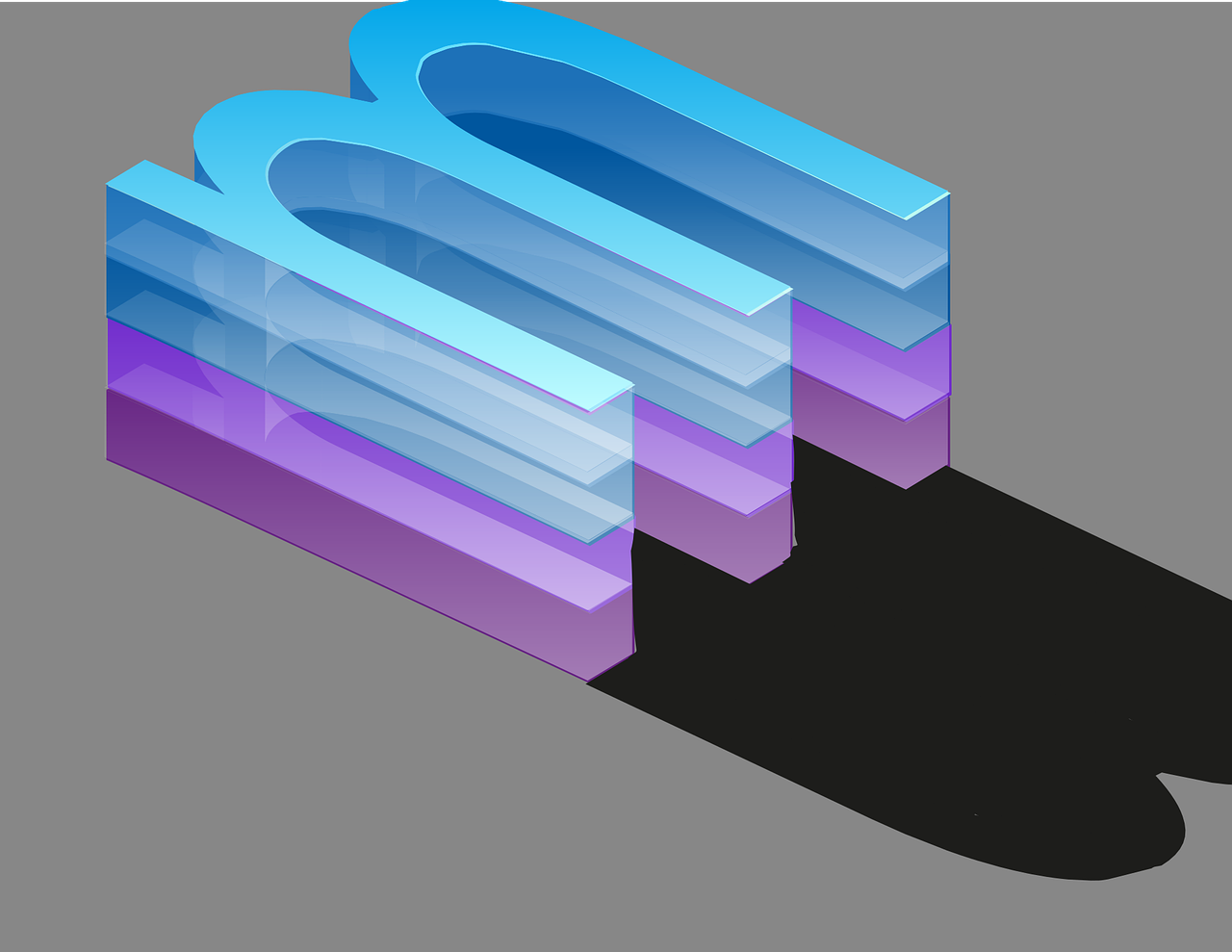 Melhor 3D M - Gráfico vetorial grátis no Pixabay - Pixabay