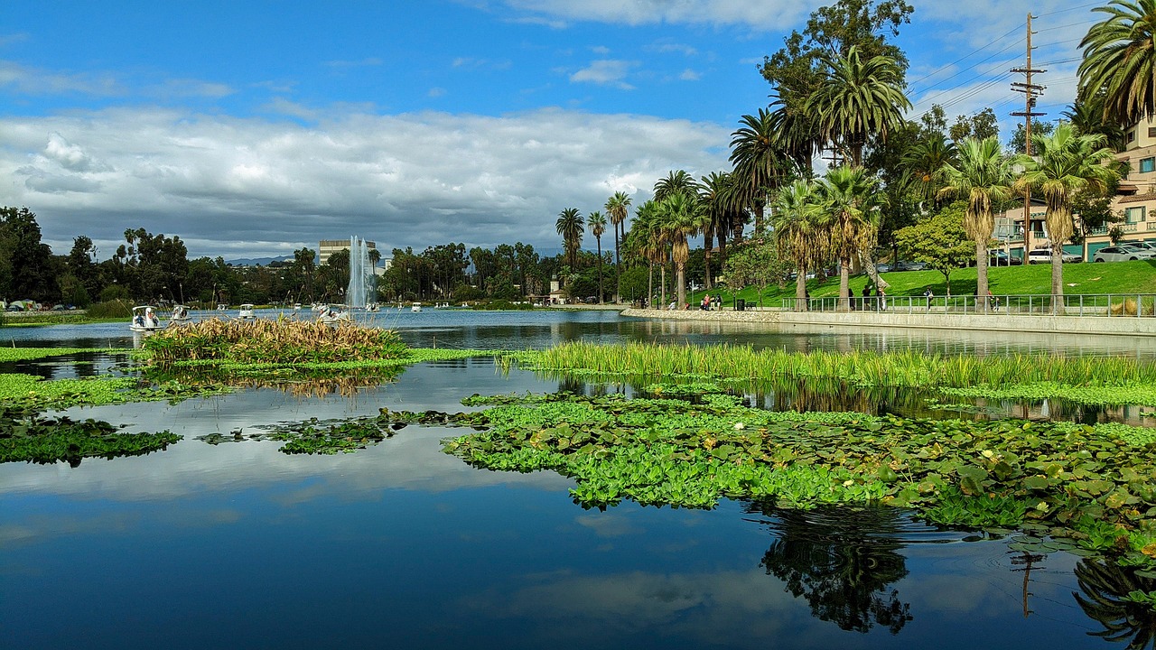 Parc D'Écho Echo Park Lac Los - Photo gratuite sur Pixabay - Pixabay