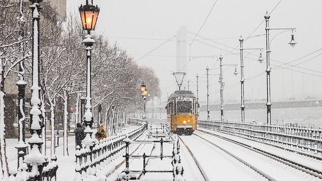 Tram Railroad Snow - Free photo on Pixabay