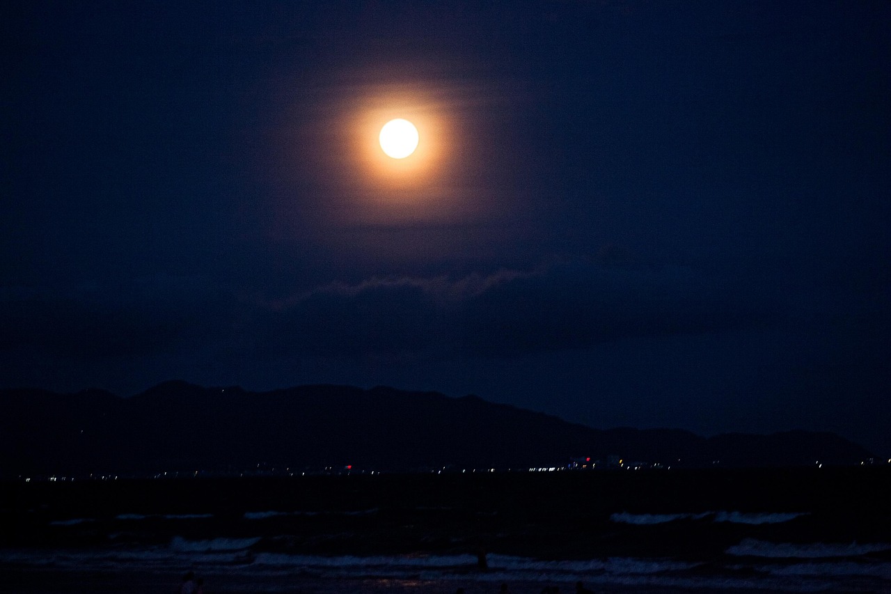 Moon Mountains Lights - Free photo on Pixabay - Pixabay