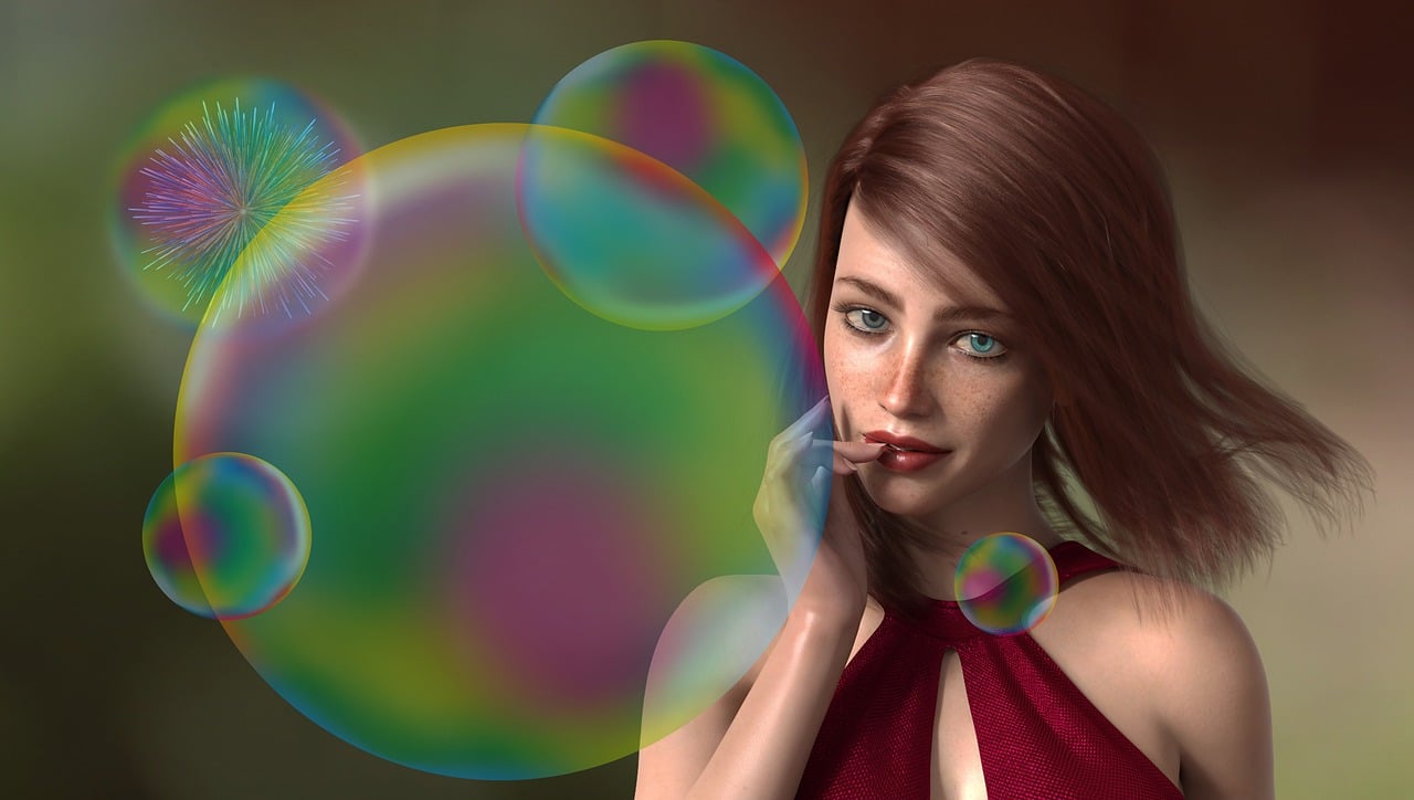 Download Woman, Bubbles, Avatar. Royalty-Free Stock Illustration Image ...