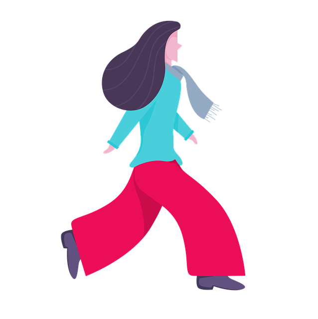 Download Woman, Walking, Character. Royalty-Free Stock Illustration ...