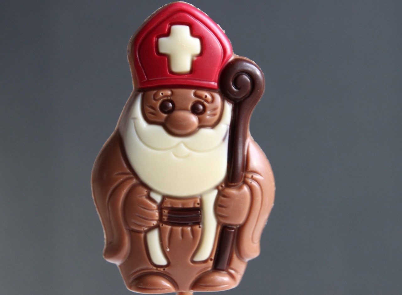 Saint Nicolas Chocolat Mitre - Photo gratuite sur Pixabay - Pixabay