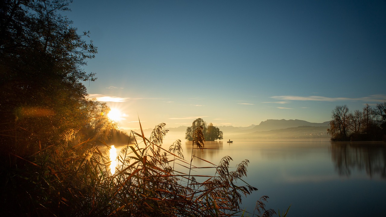Lake Morning Sunrise - Free photo on Pixabay