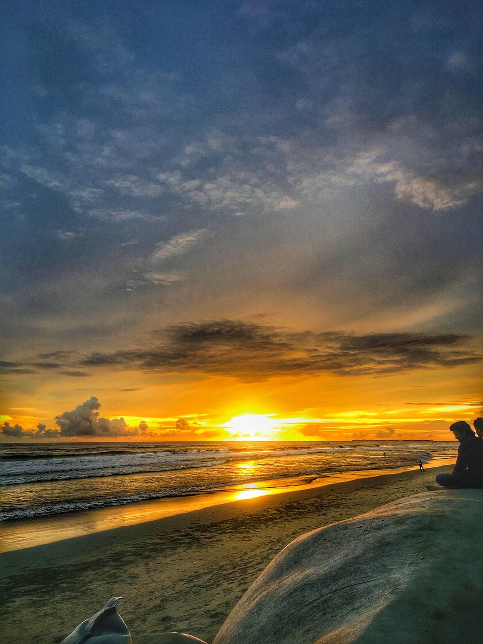 Pôr Do Sol Praia Mar - Foto gratuita no Pixabay - Pixabay