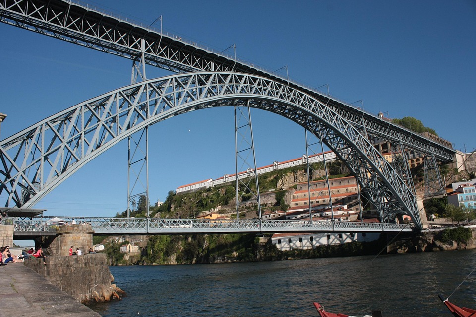 Bridge D Luis Golden River - Free photo on Pixabay - Pixabay