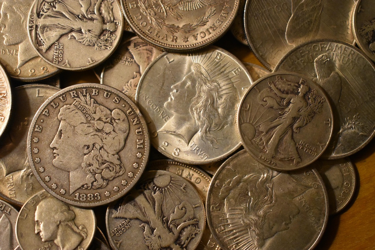 Pièces De Monnaie Argent Vieille - Photo gratuite sur Pixabay - Pixabay