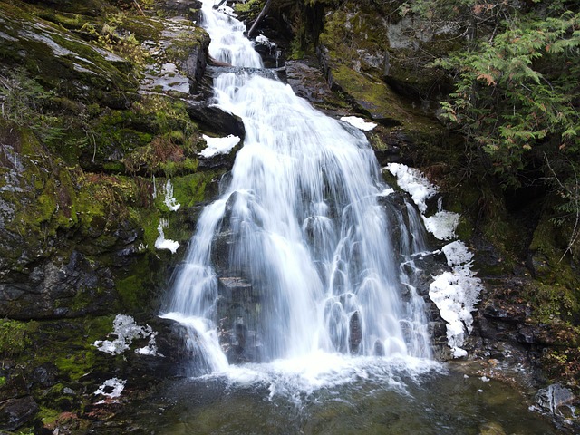 Snow Falls Waterfall Fall - Free photo on Pixabay