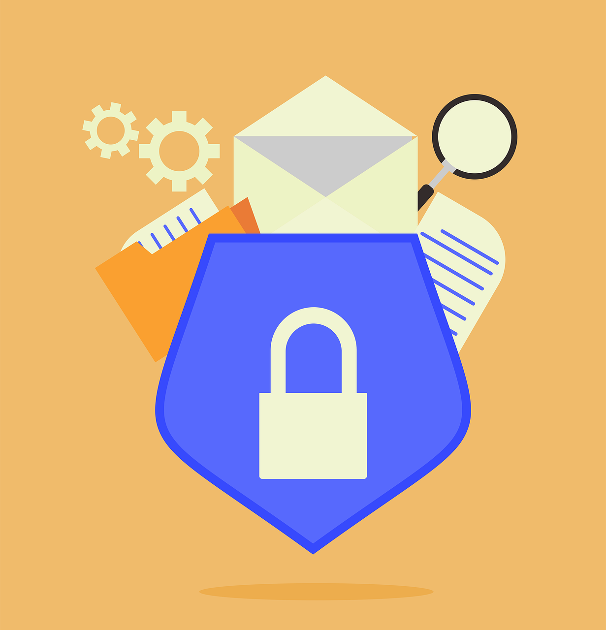 Download Flat, Padlock, Lock. Royalty-Free Stock Illustration Image ...