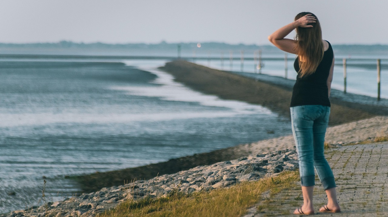 Woman Beach Sea - Free photo on Pixabay - Pixabay