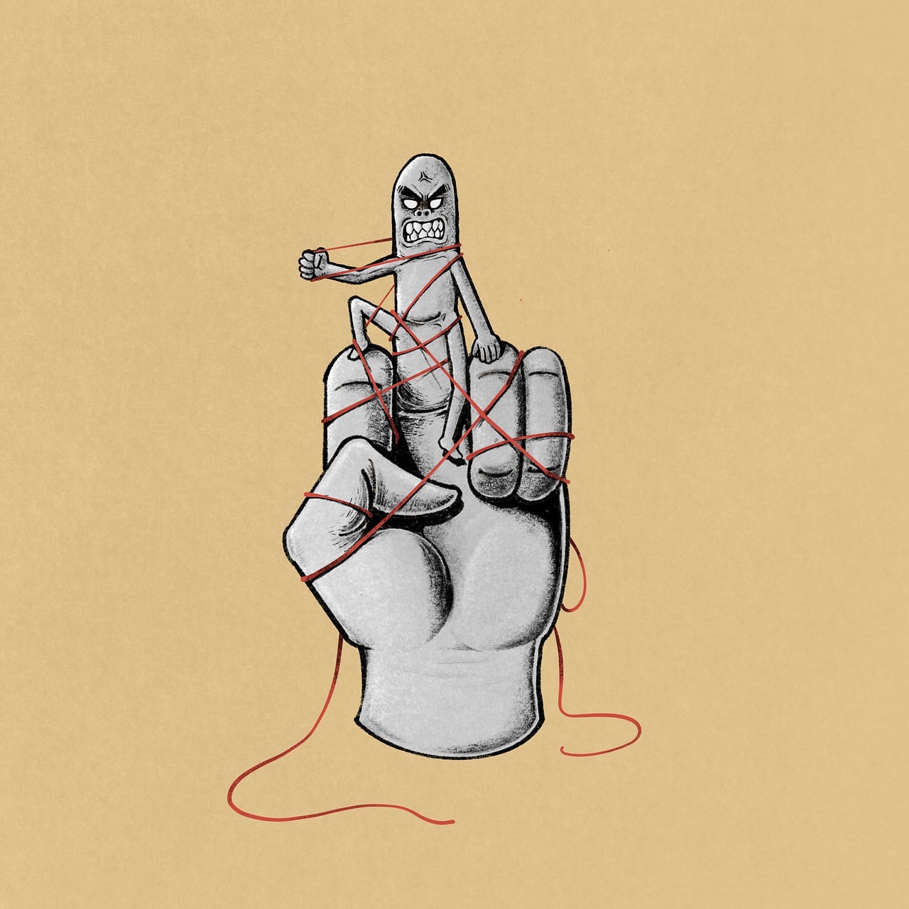 Hand Anger Surreal - Free image on Pixabay