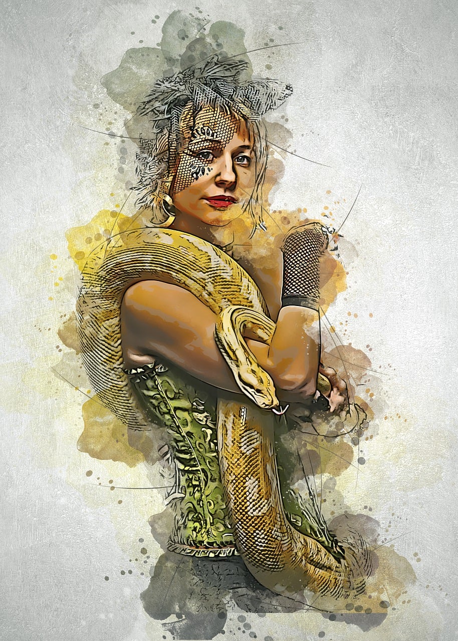 100+ Free Snake Woman & Snake Images - Pixabay