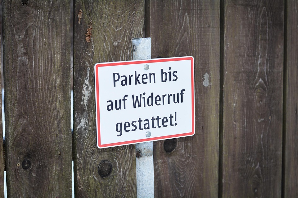 Sign Park A Notice Information - Free photo on Pixabay