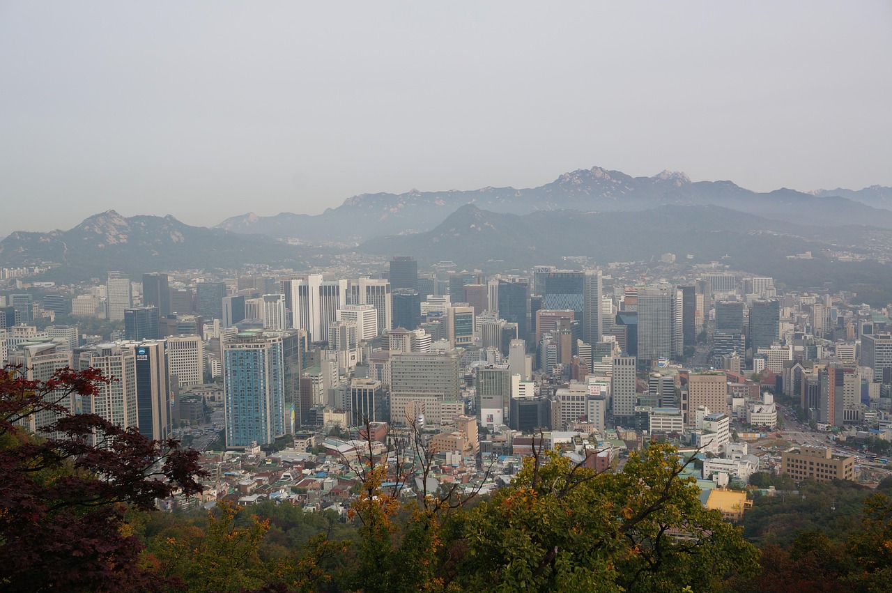 Korea Kaupunkikuvan Horisonttiin - Ilmainen valokuva Pixabayssa - Pixabay
