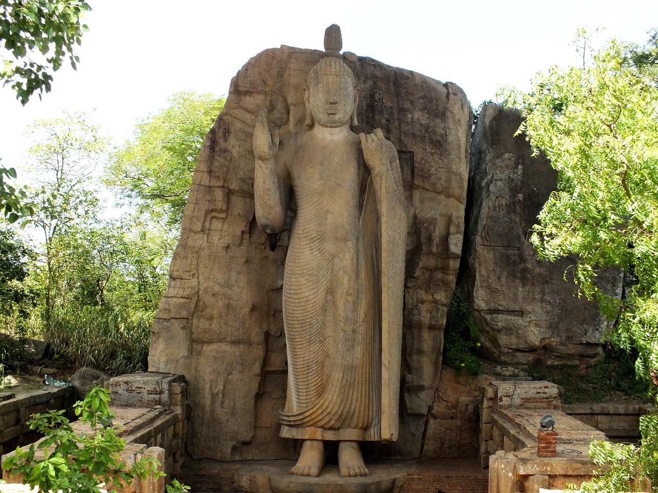 Statue De Bouddha Avukana Culture - Photo gratuite sur Pixabay - Pixabay