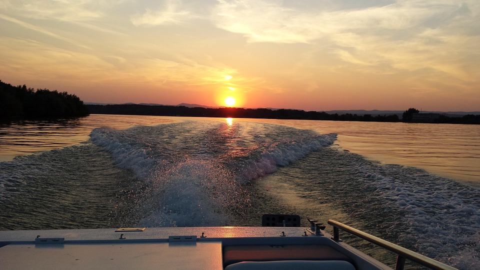Boat Sunset Wake - Free photo on Pixabay - Pixabay