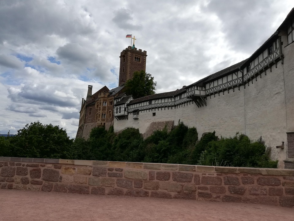 Wartburg Castle Medeltiden - Gratis foto på Pixabay - Pixabay