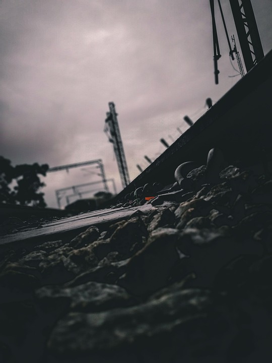 Rail Rocks Dark - Free photo on Pixabay
