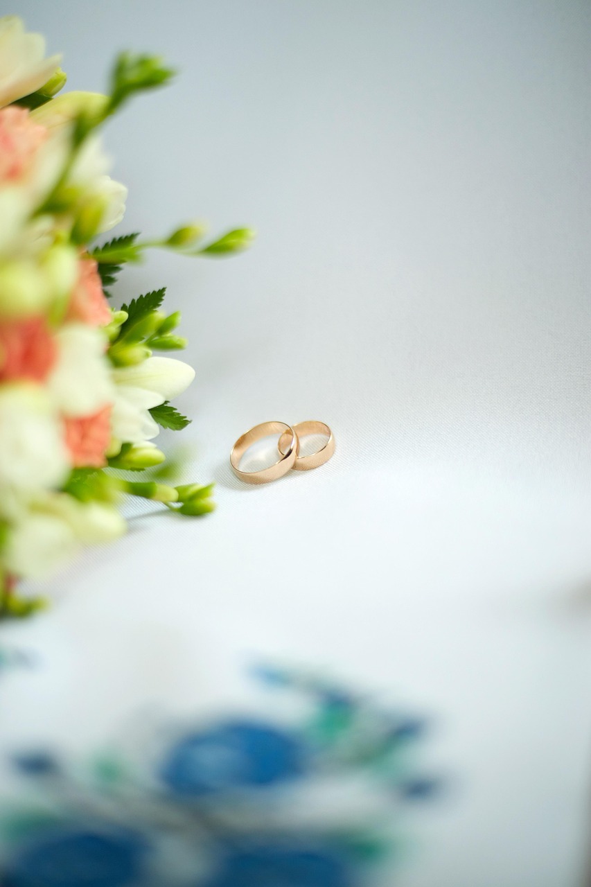 Flowers Wedding Rings - Free photo on Pixabay - Pixabay