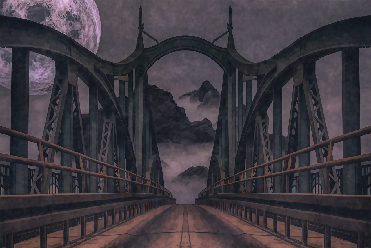 Download Bridge, Fog, Mist. Royalty-Free Stock Illustration Image - Pixabay