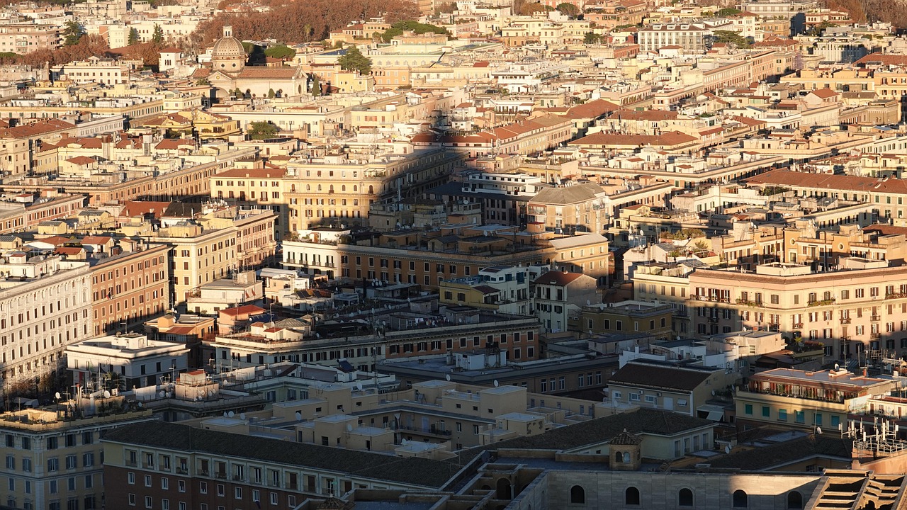 St Peter'S Square Shadow Rome - Free photo on Pixabay - Pixabay