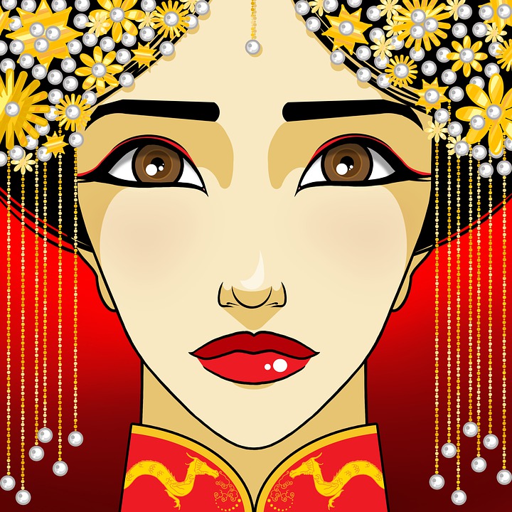 Download Woman Bride Face Royalty-Free Stock Illustration Image - Pixabay