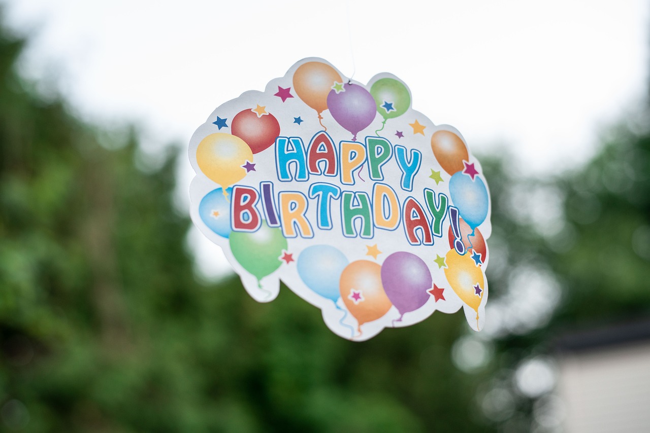 Happy Birthday Sign - Free photo on Pixabay - Pixabay