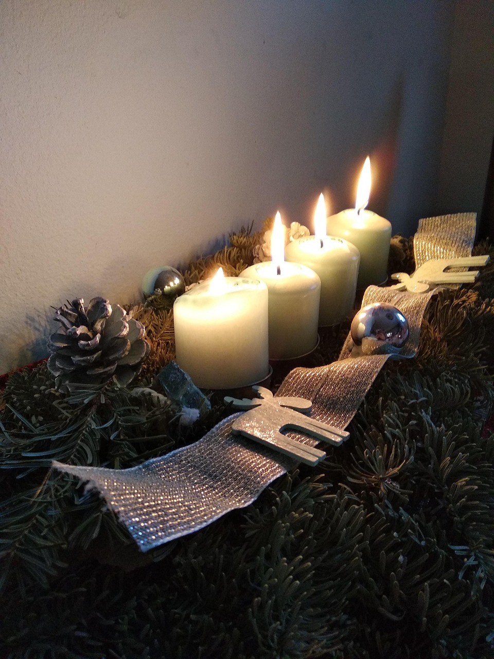 Vierter Advent Vier Kerzen - Kostenloses Foto auf Pixabay - Pixabay