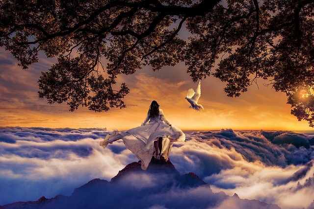 Wanita Matahari Terbenam Langit - Foto gratis di Pixabay - Pixabay