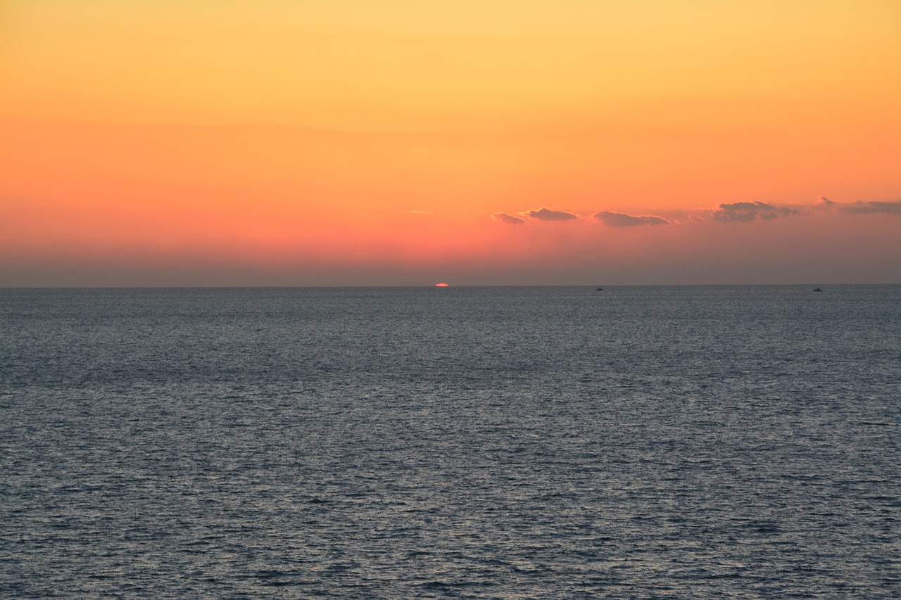 Mer Horizon Le Coucher Du Soleil - Photo gratuite sur Pixabay - Pixabay