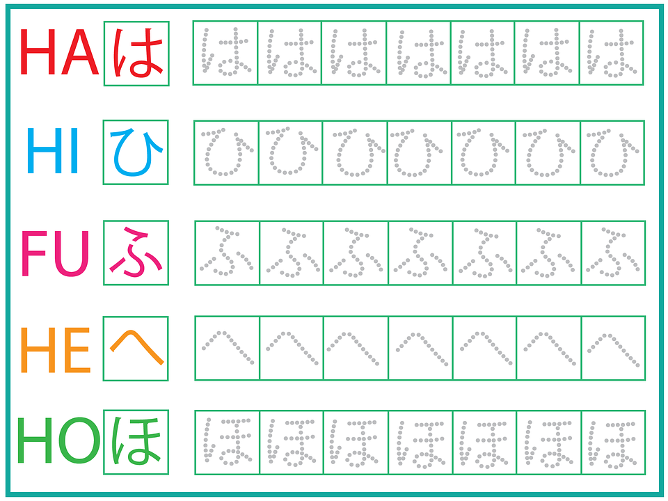 Download Japanese, Hiragana, Japan. Royalty-Free Stock Illustration ...