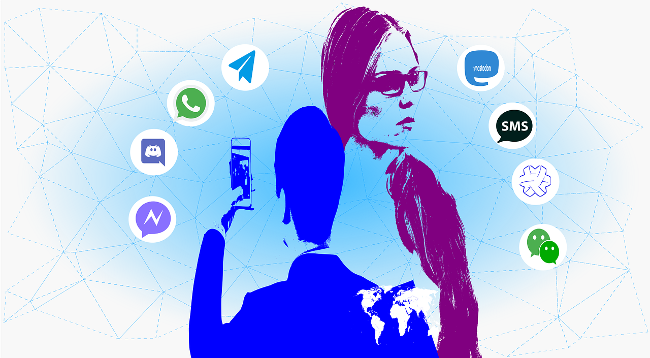 Download Social Network, Social Media, Network. Royalty-Free Vector ...