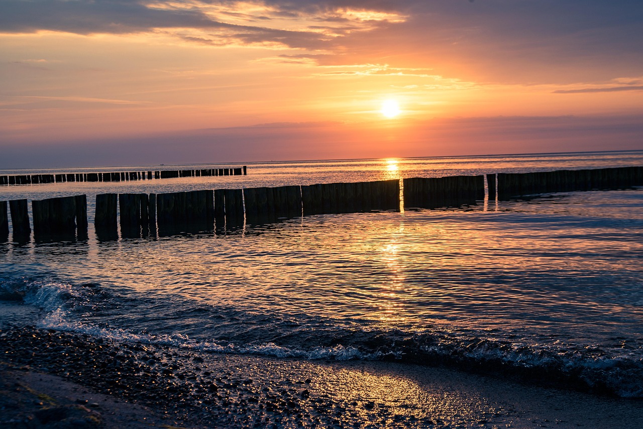 Le Coucher Du Soleil Digue Mer - Photo gratuite sur Pixabay - Pixabay