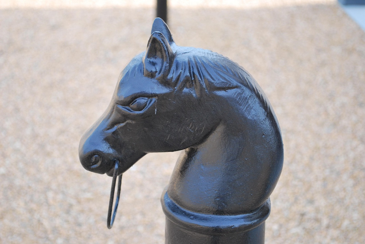Horse Head Hitch Post Ring - Free photo on Pixabay - Pixabay