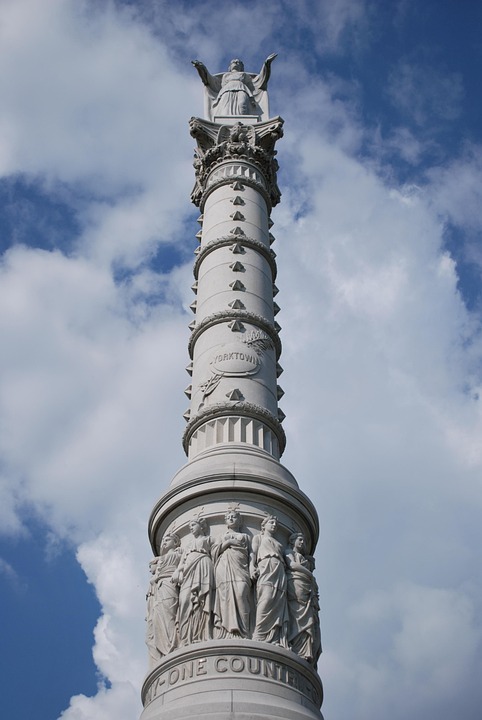 Yorktown Victory Monument Virginia - Gratis foto på Pixabay