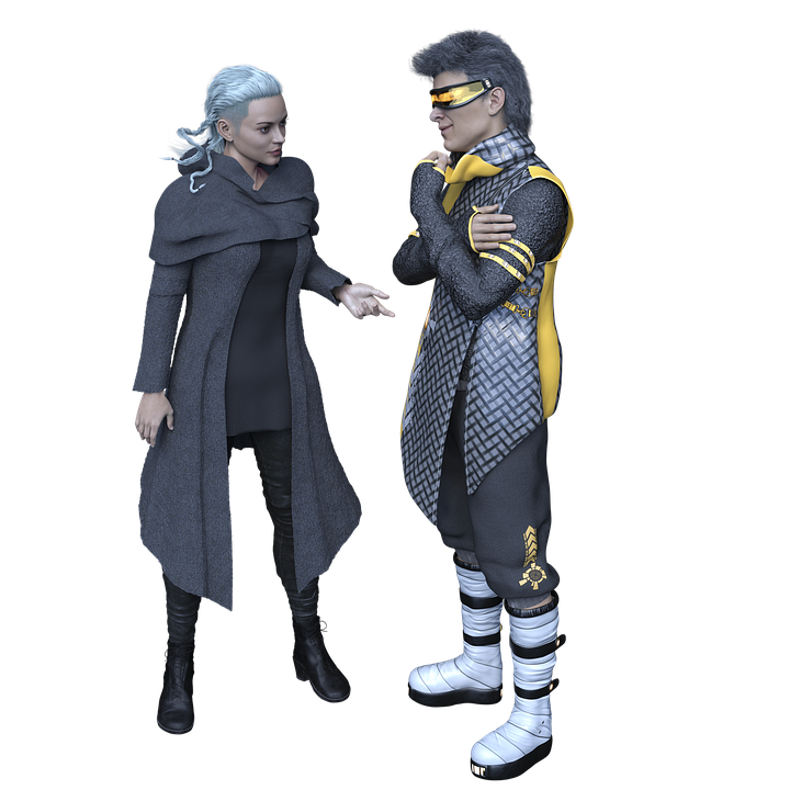 Download Couple, Characters, Fantasy. Royalty-Free Stock Illustration ...