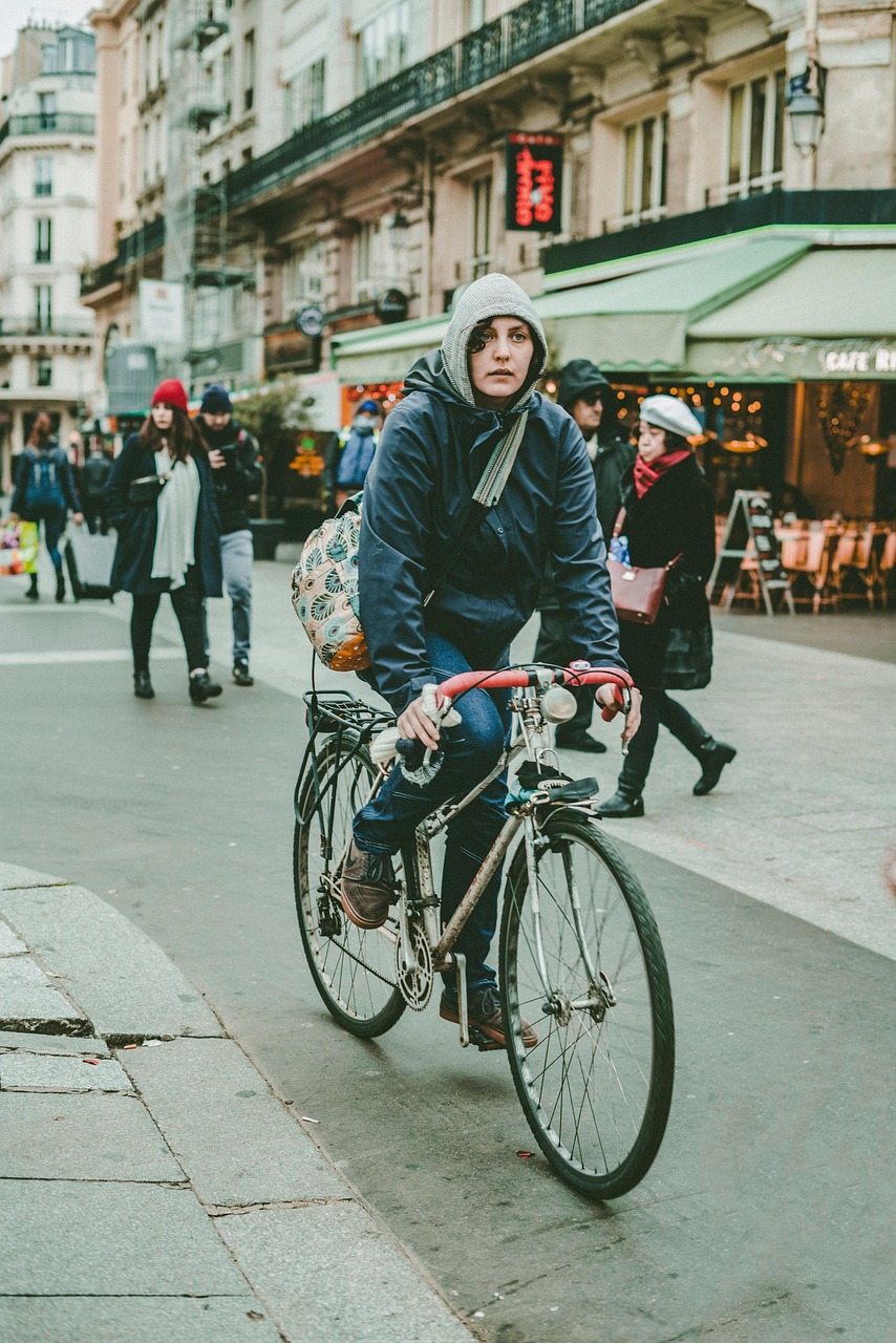 Woman Bycicle Road - Free photo on Pixabay