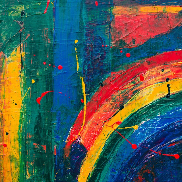Rainbow Paint Wall - Free photo on Pixabay