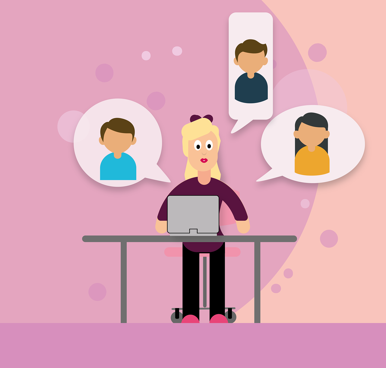 E-Learning Webinaire Femme - Image gratuite sur Pixabay - Pixabay