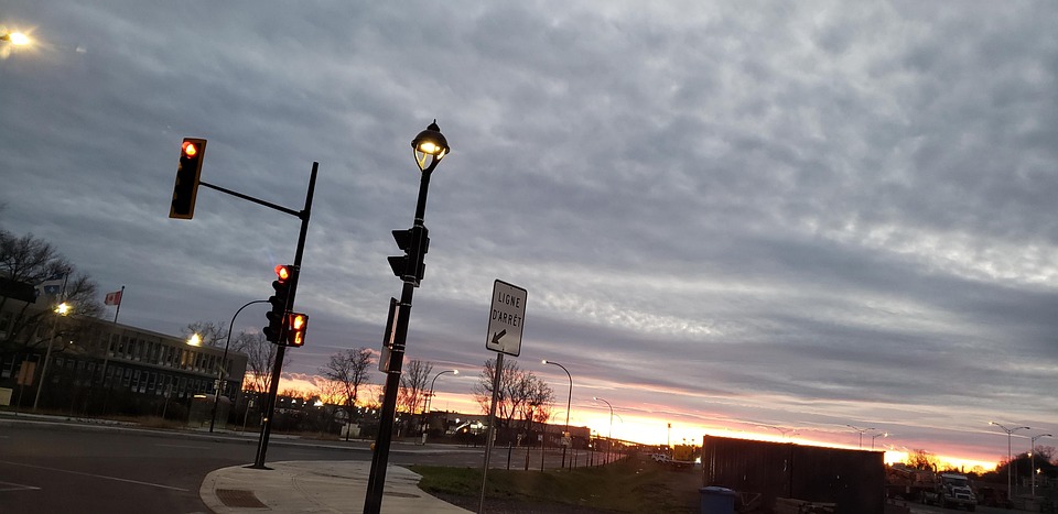 Sunset Street Lights - Free photo on Pixabay - Pixabay