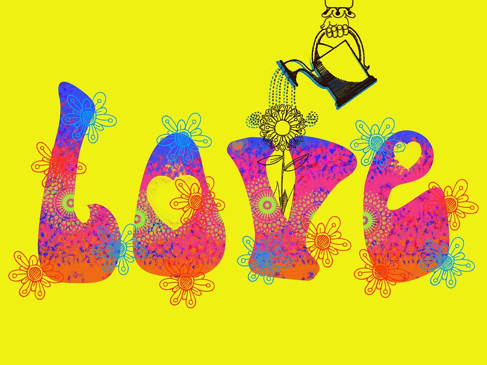 Amor Psicodélico Hippie Día De San - Foto gratis en Pixabay