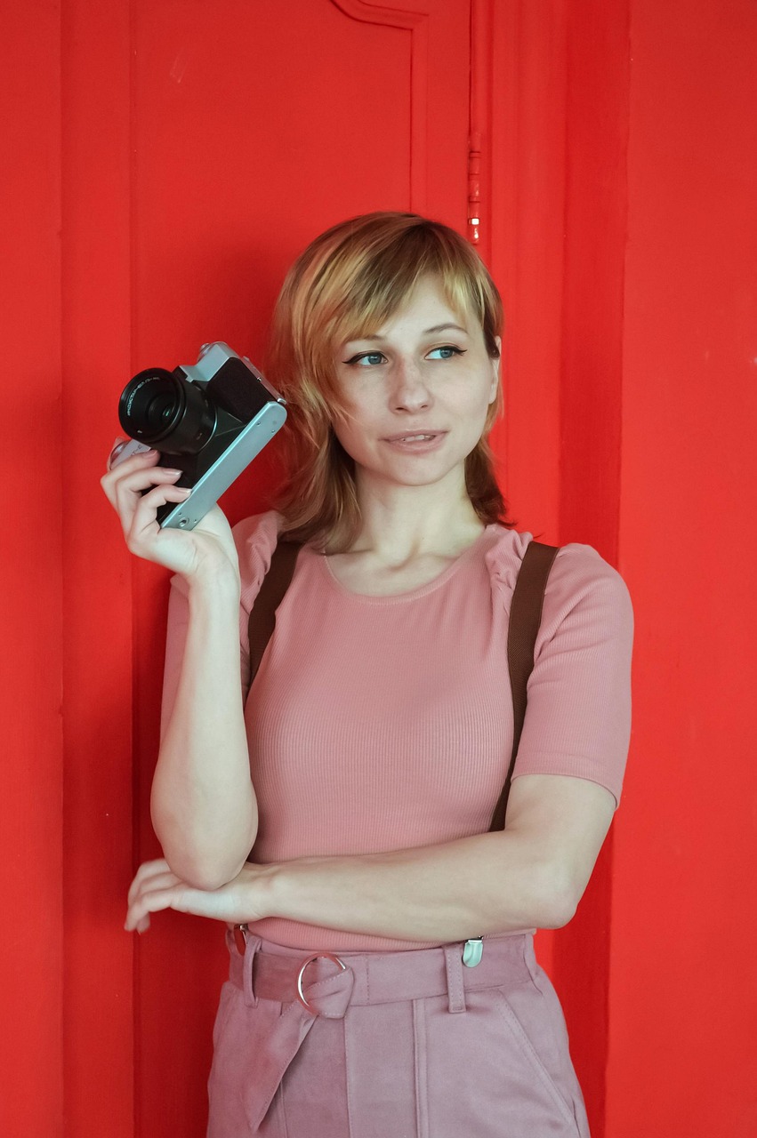 Woman Camera Vintage Old - Free photo on Pixabay