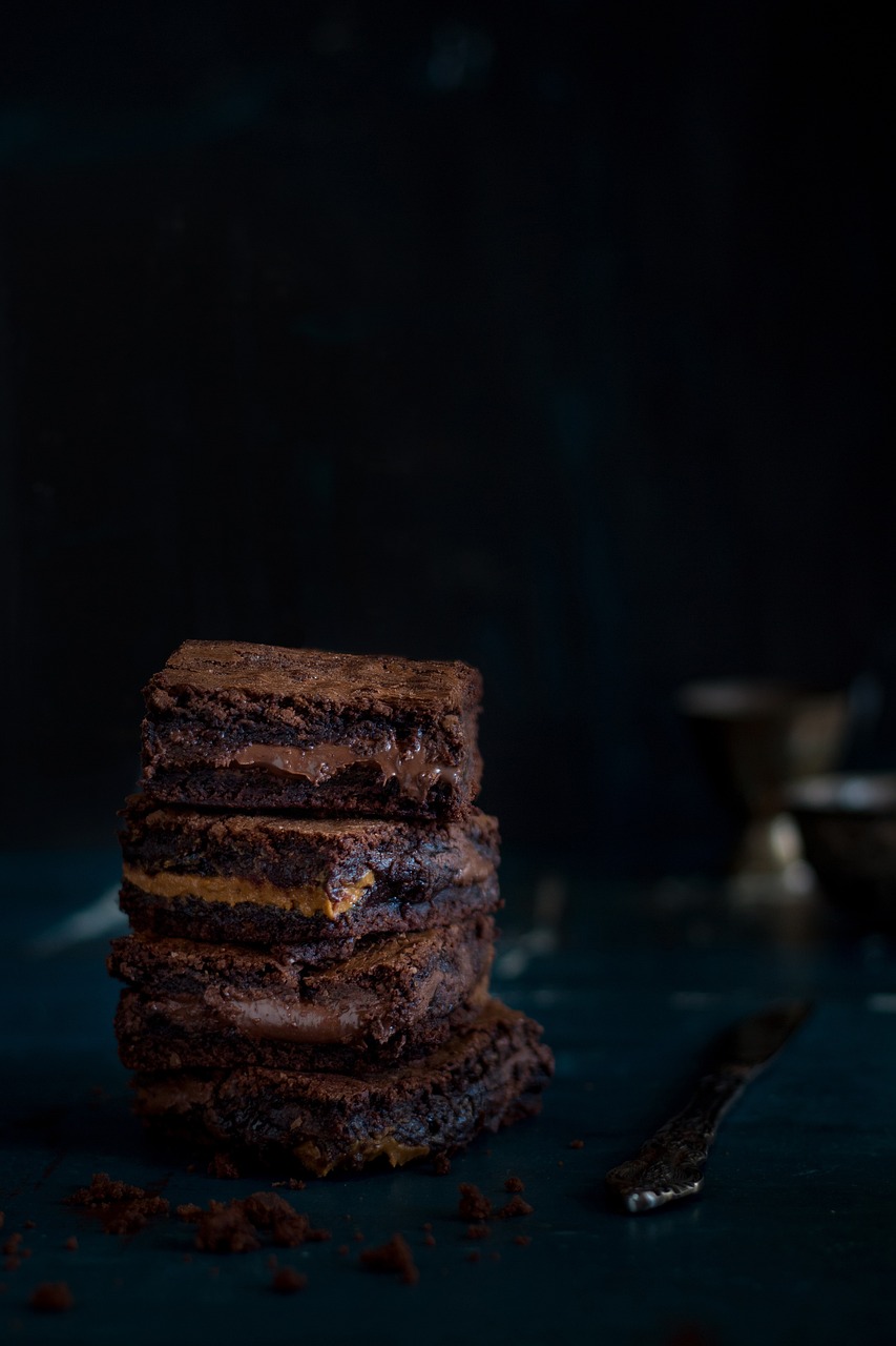 Brownies Stack Desserts - Free photo on Pixabay