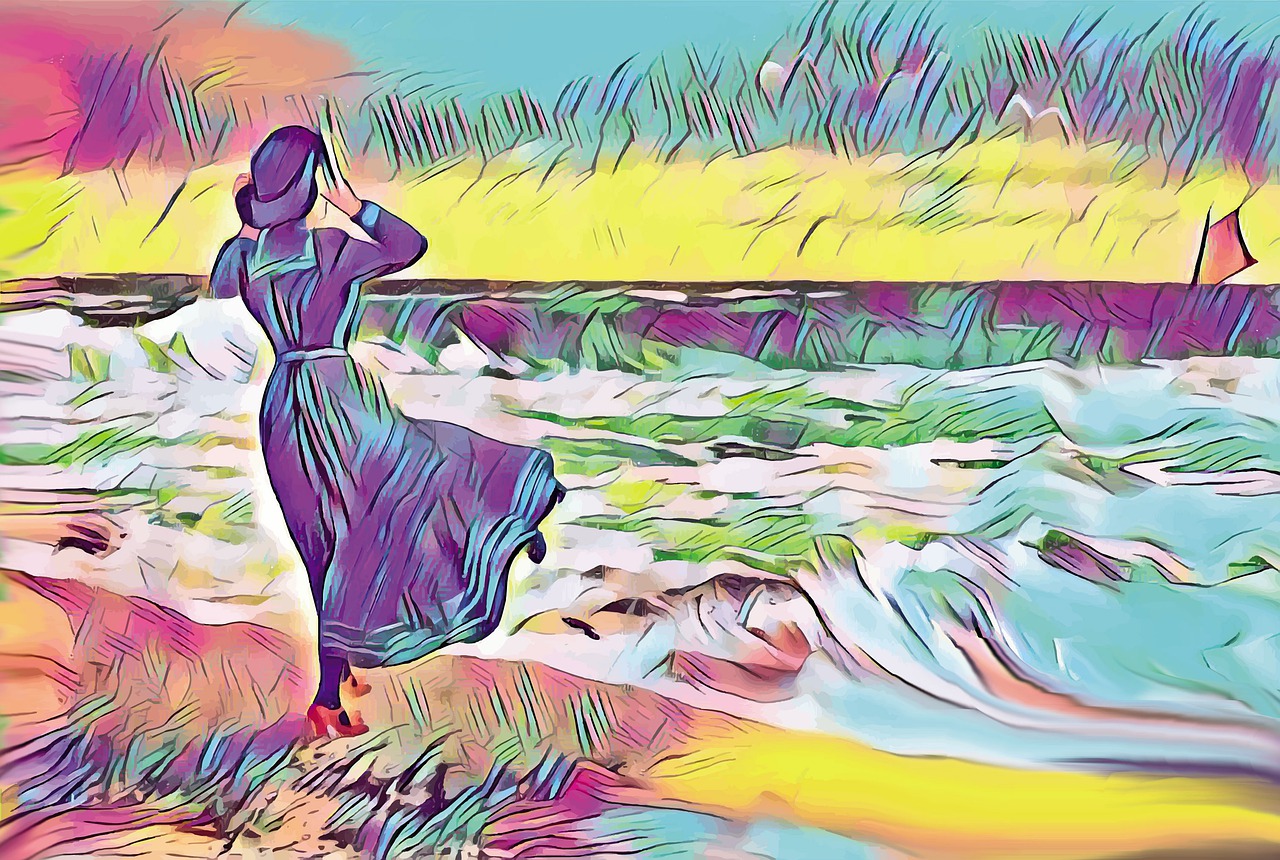 Beach Woman Lady - Free image on Pixabay